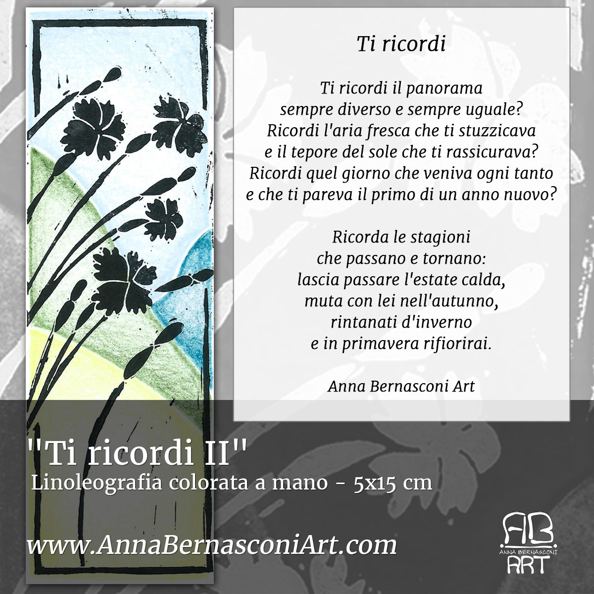 Ti ricordi – ANNA BERNASCONI ART