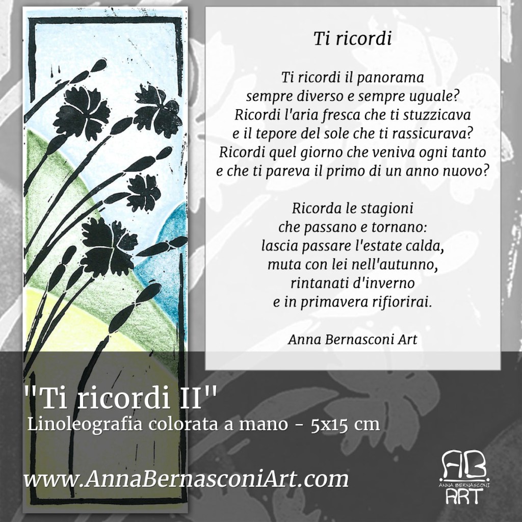 Ti ricordi – ANNA BERNASCONI ART